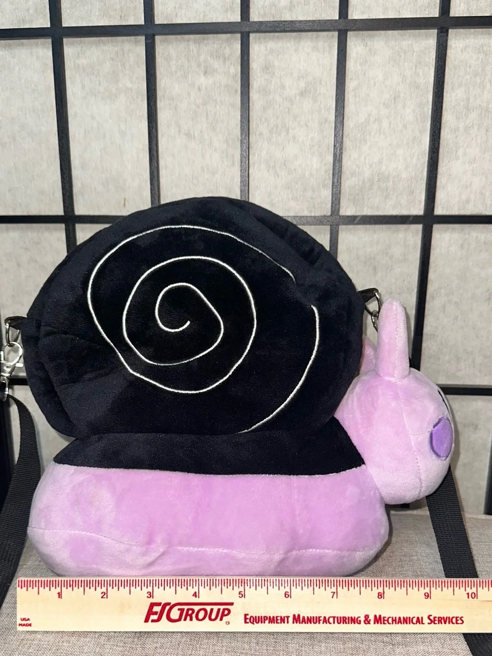 Bags | Mar De Luna Arts Black And Purple Snurse Snail Crossbody Bag ...